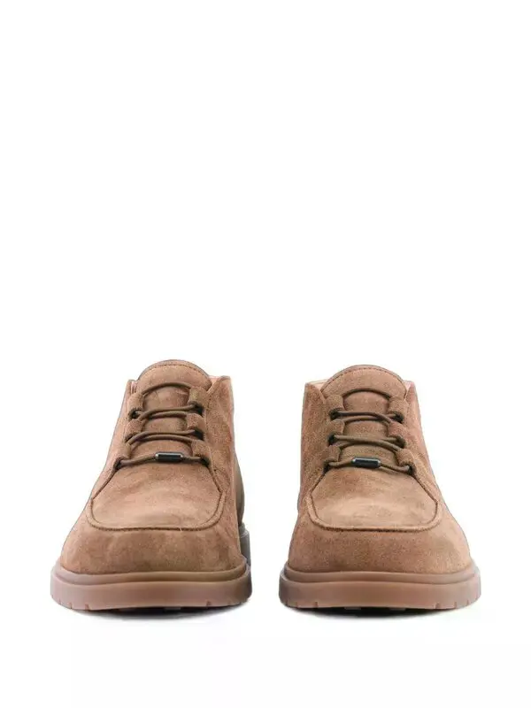 TOD'S Desert Boots Cognac Suede - Brown