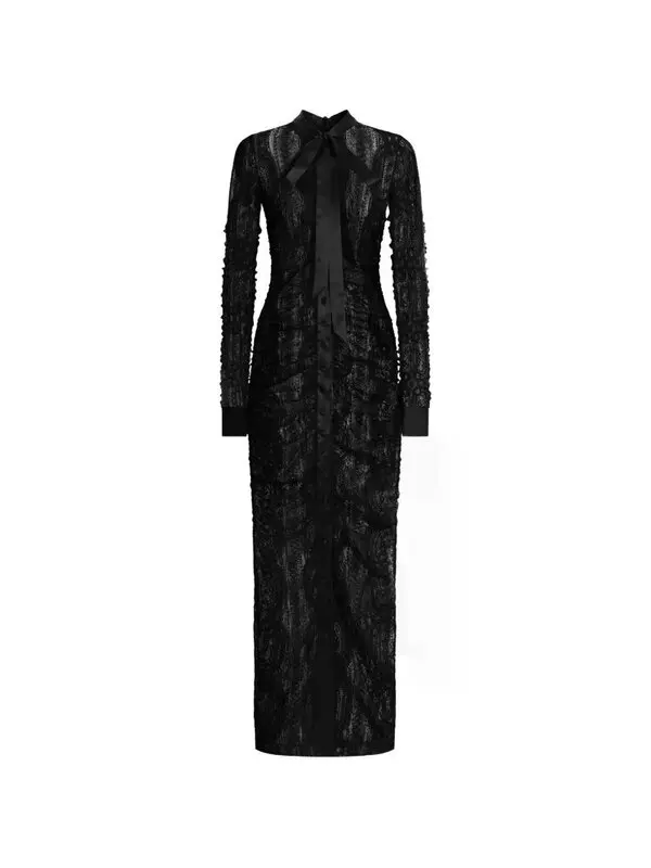 Dolce & Gabbana Chantilly-lace Dress - Black