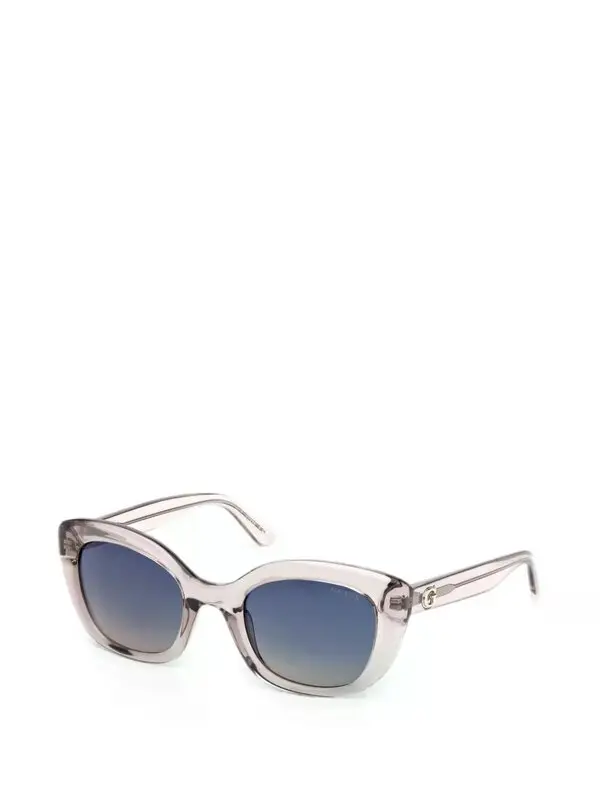 Guess Logo-plaque Cat-eye Sunglasses
