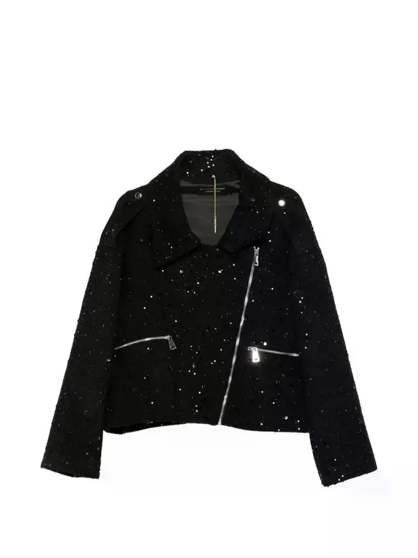 SIMONA CORSELLINI Sequin-embellished Jacket