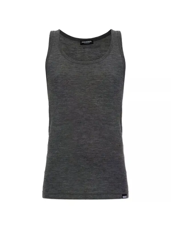 Dsquared2 Wool Underlayer Top - Grey
