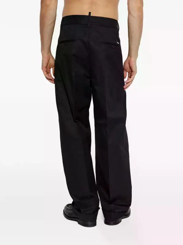 Dsquared2 Pleated Cotton Trousers