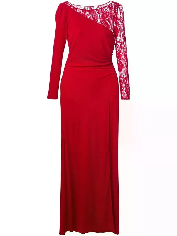 Emilio Pucci Long Lace Insert Dress
