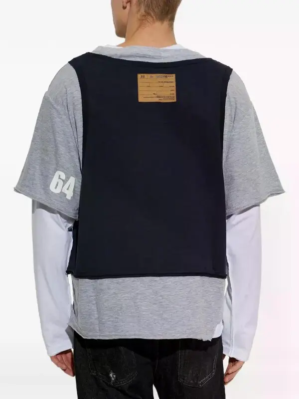 Dsquared2 Layered-design Logo-patch T-shirt