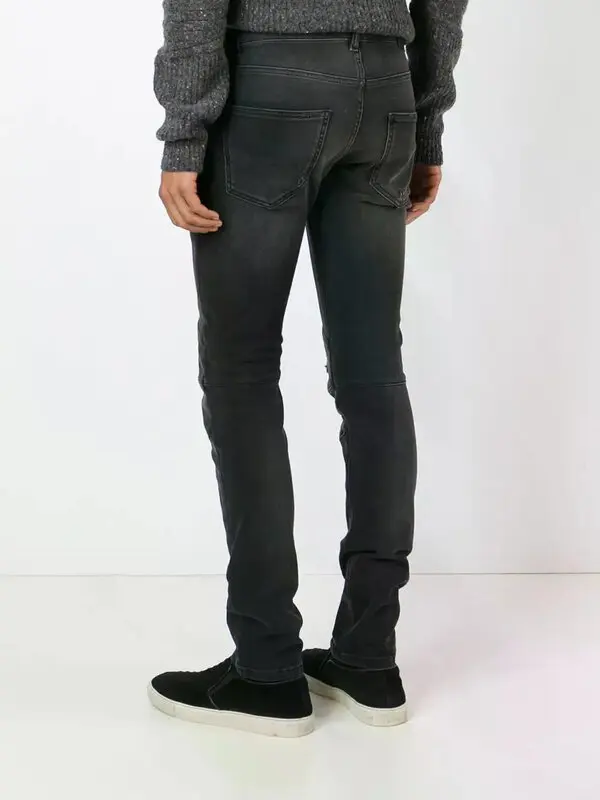 Pierre Balmain Panelled Skinny Fit Jeans