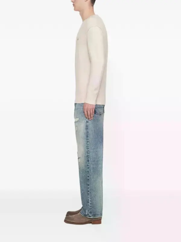 ALLSAINTS Statten Wool-blend Ramskull Jumper
