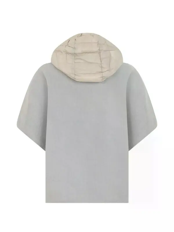 MOORER Luce-dwr Hooded Cape-style Jacket