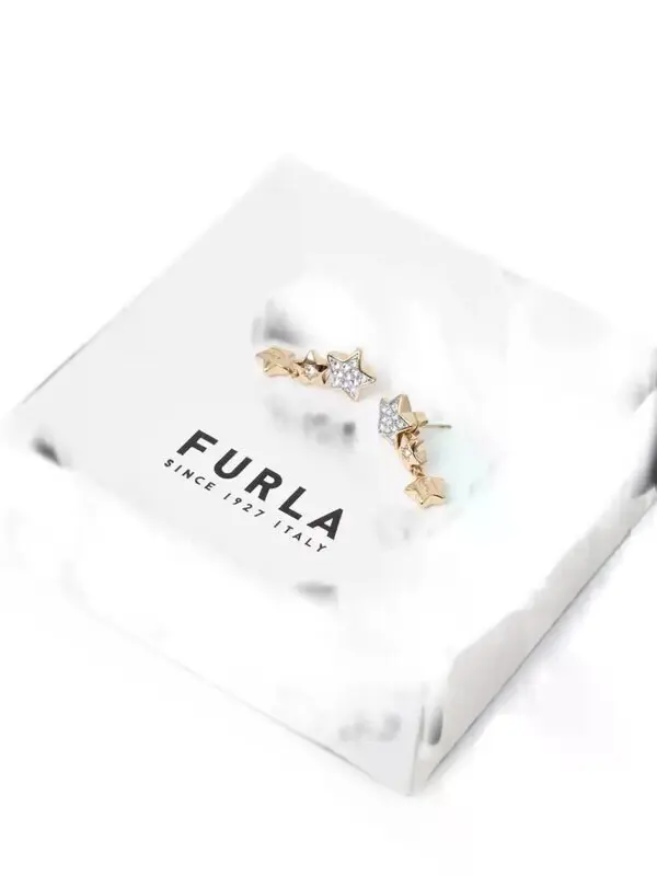 Furla Crystal-embellished Star-motif Earrings