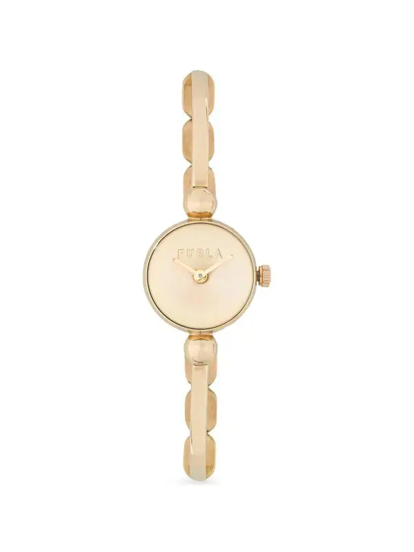 Furla Logo-appliqué 20mm Watch - Gold