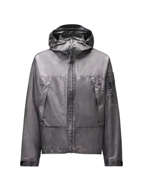 C.P. COMPANY Hooded Metallic-finish Jacket