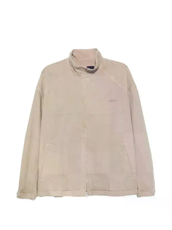 JUUN.J Logo-embroidered Zip-up Jacket