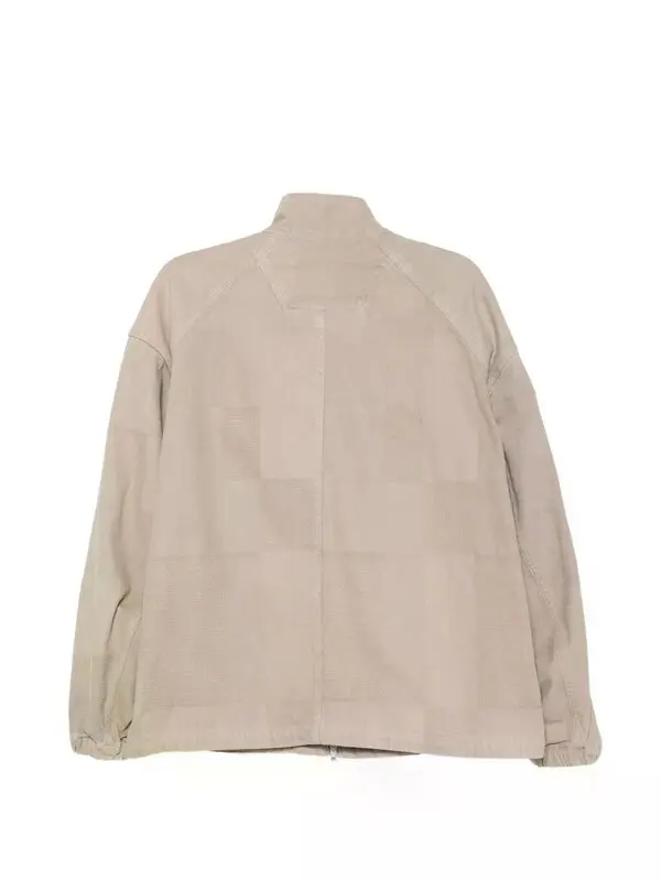 JUUN.J Logo-embroidered Zip-up Jacket