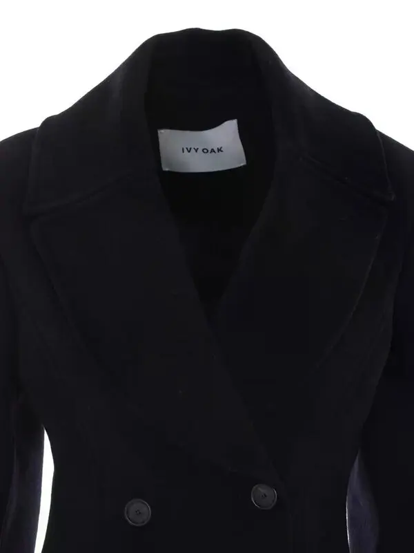 IVY OAK Calliope Long-sleeve Double-breasted Coat
