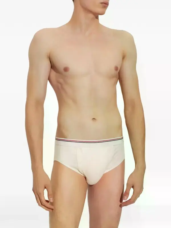 Dsquared2 Logo-print Striped-waistband Briefs