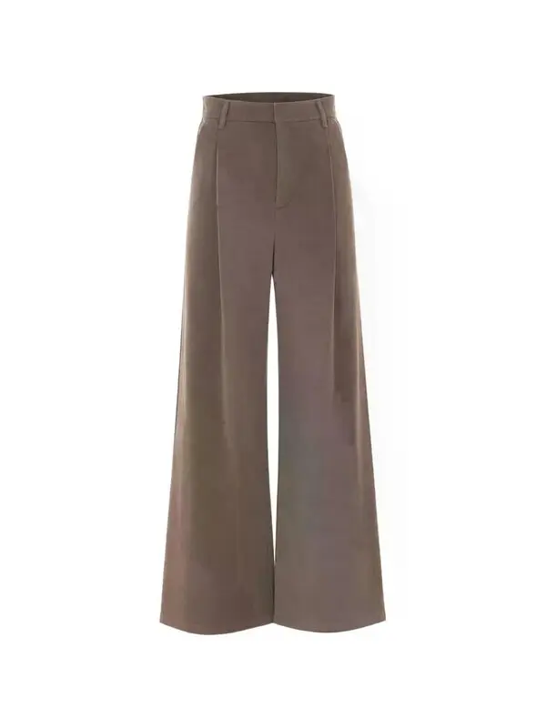 ELEH Pleated Wide-leg Trousers