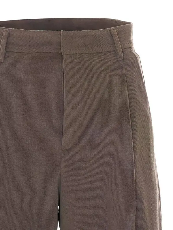 ELEH Pleated Wide-leg Trousers