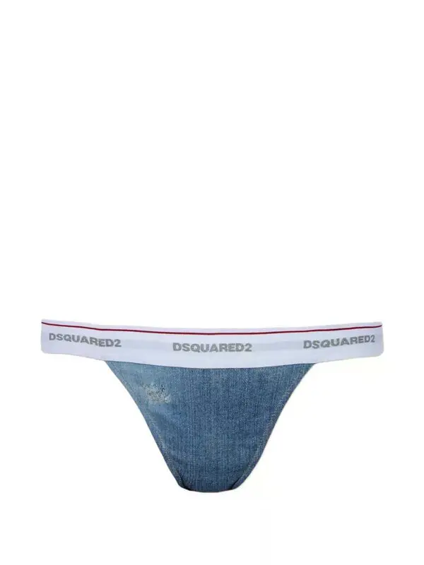 Dsquared2 Logo-waistband Thongs