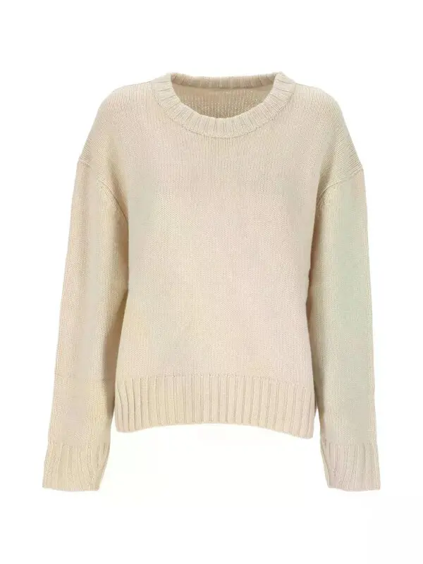 Almada Label Ribbed-knit Crew-neck Sweater