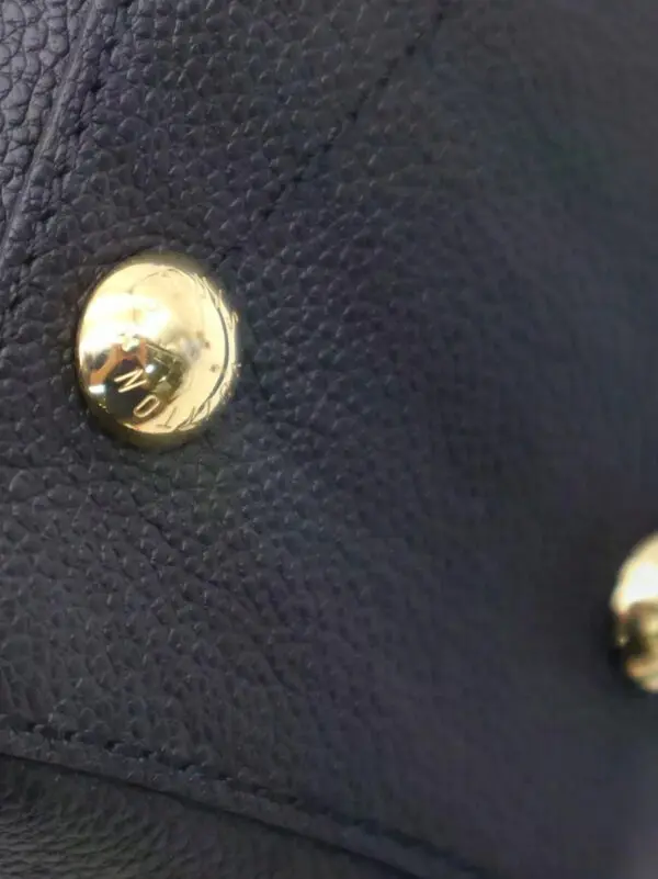 LOUIS VUITTON 2015 Monogram Empreinte Montaigne Bb Satchel