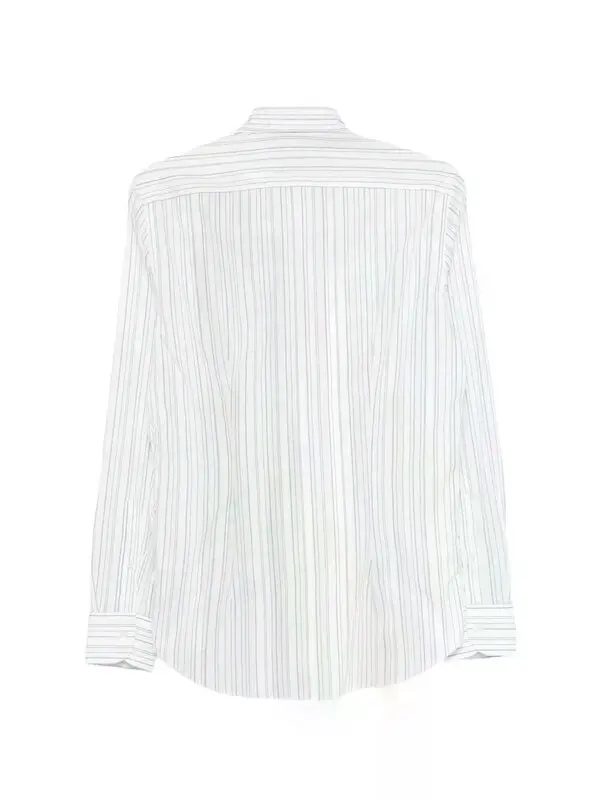 MANUEL RITZ Pinstripe-print Poplin Shirt