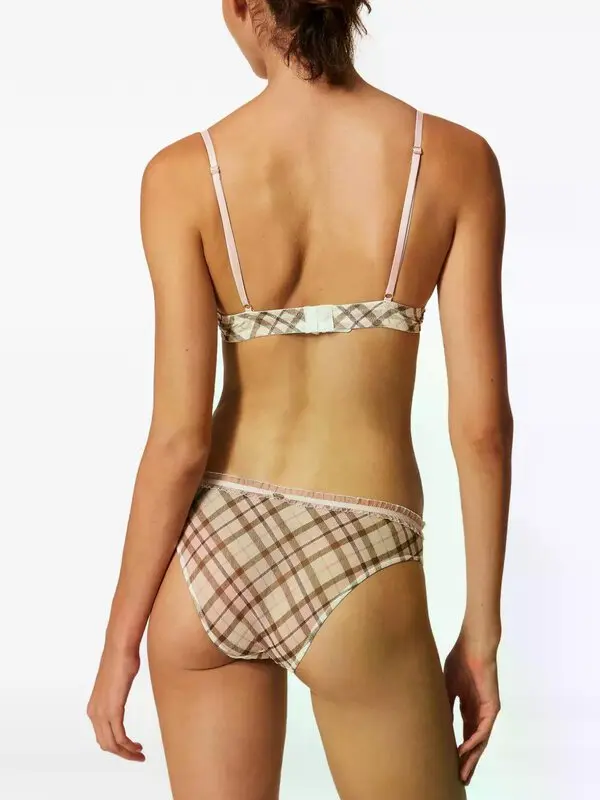 TWINSET Check-print Briefs
