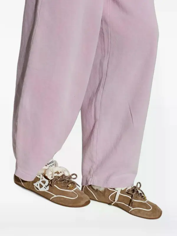 NAKED WOLFE Soul Shearling-trim Sneakers