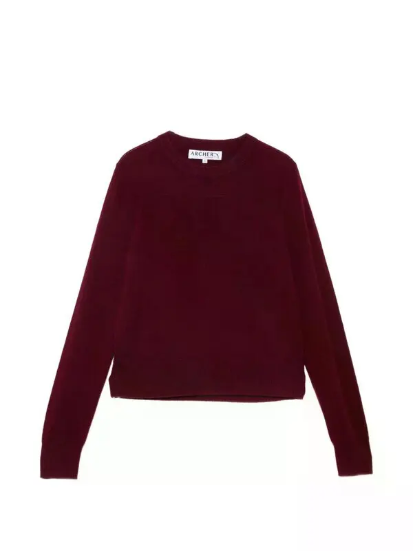 ARCHER CASHMERE Crew-neck Cashmere Sweater