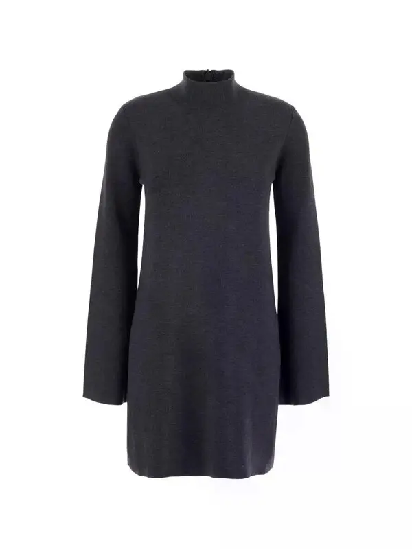 SEMICOUTURE High-neck Knitted Mini Dress