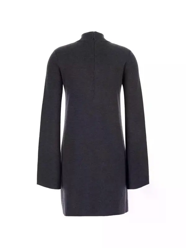SEMICOUTURE High-neck Knitted Mini Dress