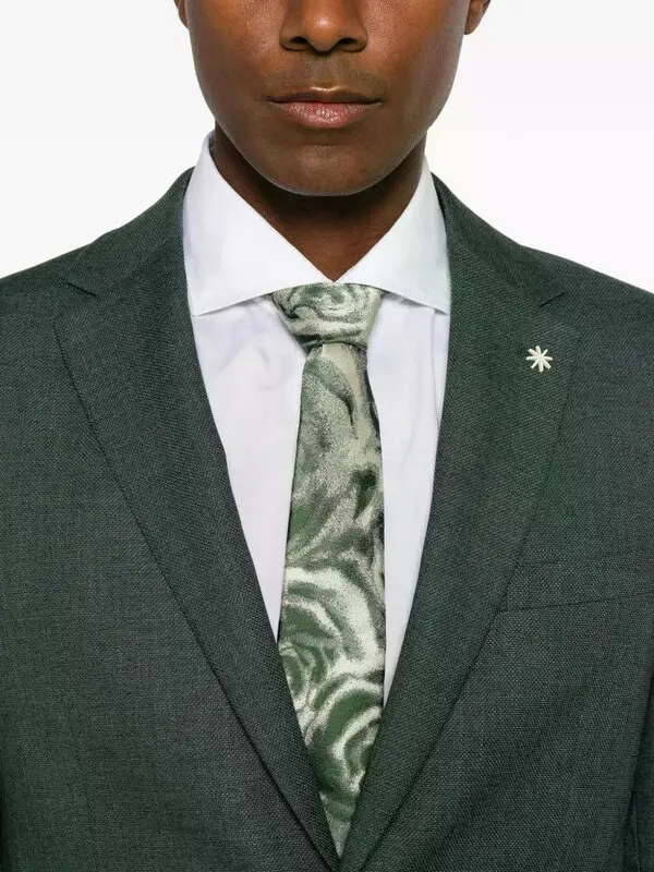 MANUEL RITZ Slim-fit Twill Suit