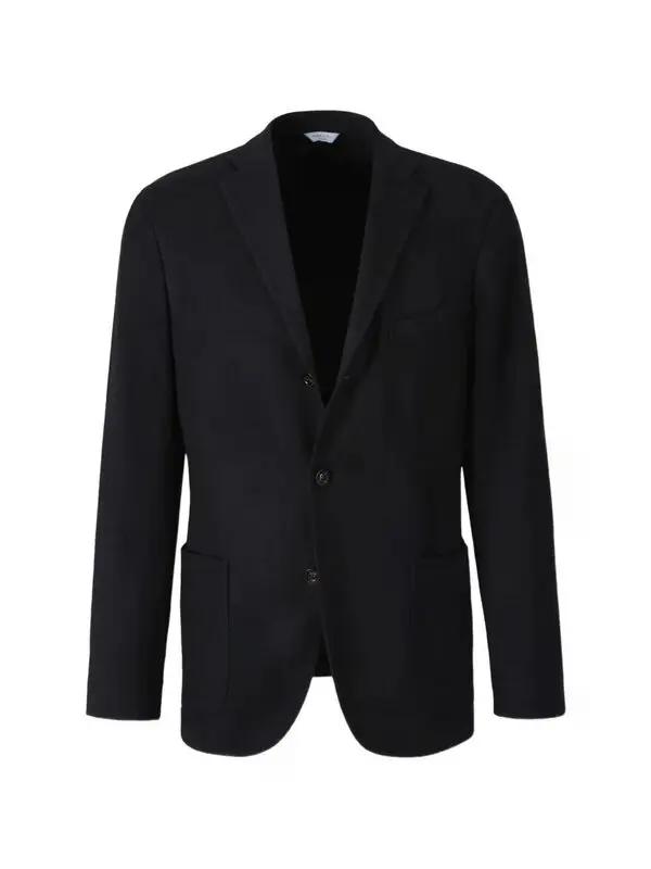 Boglioli Houndstooth-pattern Single-breasted Blazer