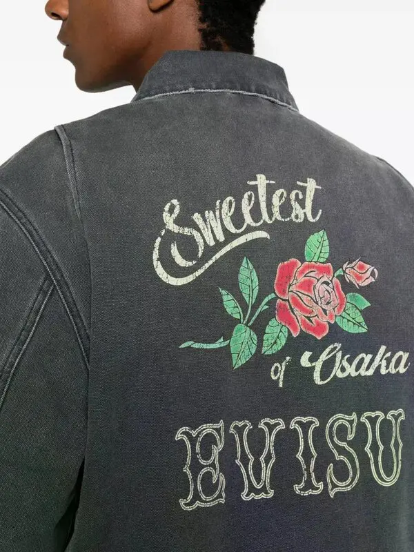EVISU Graphic-print Jacket