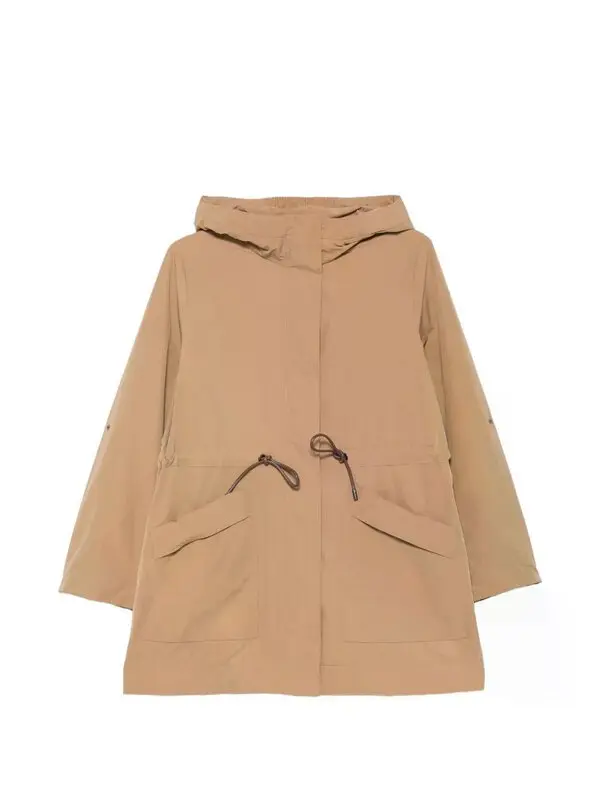 Geox Dandra Drawstring Parka Coat