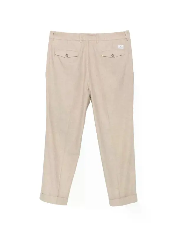 MANUEL RITZ Tokyo Double-pleat Twill Trousers
