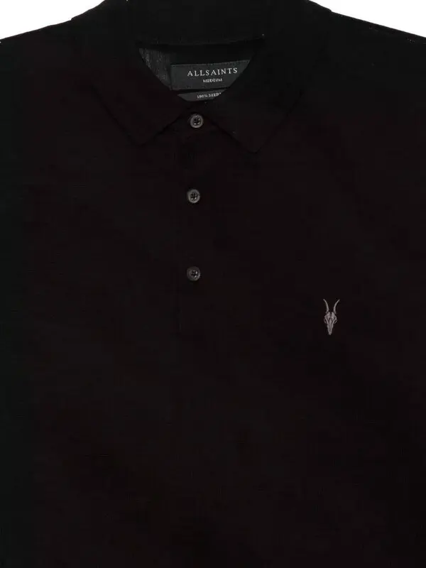ALLSAINTS Logo-embroidered Polo Shirt