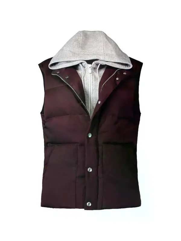 Eleventy Hooded Padded Gilet
