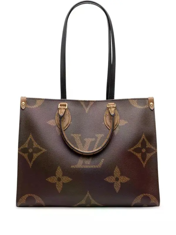 LOUIS VUITTON 2021-2026 Monogram Reverse Giant Onthego Mm Satchel