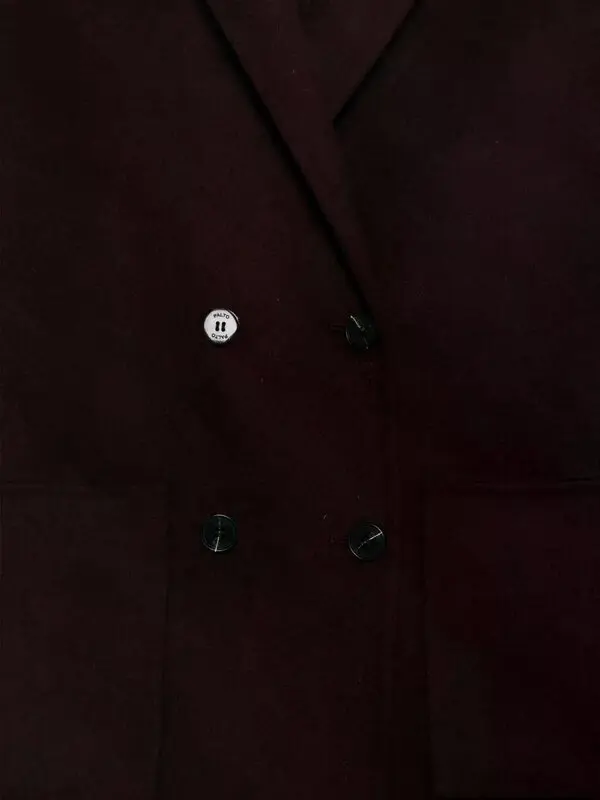 PALTO' Double-breasted Wool Coat