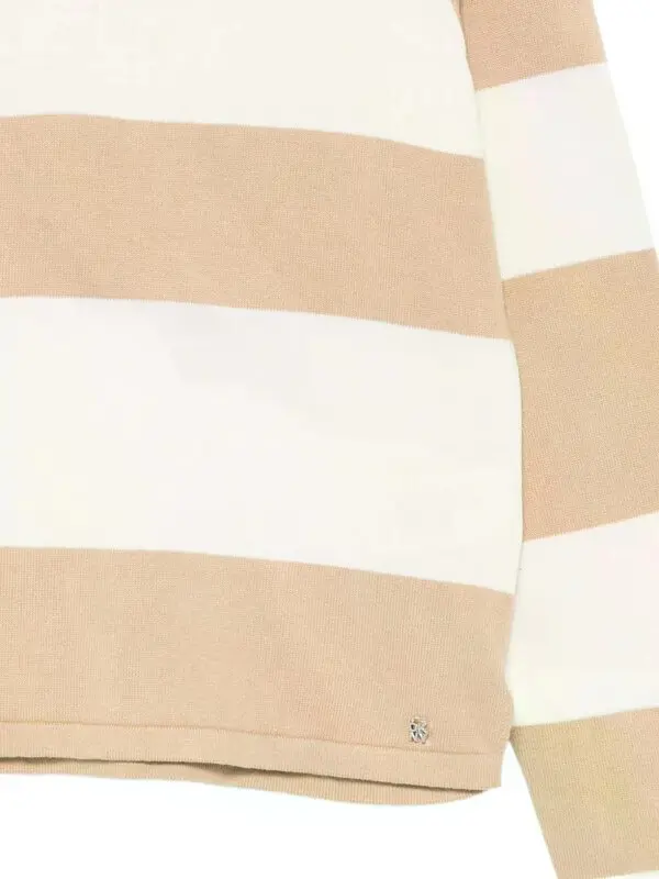 Dkny Striped Cotton Sweater