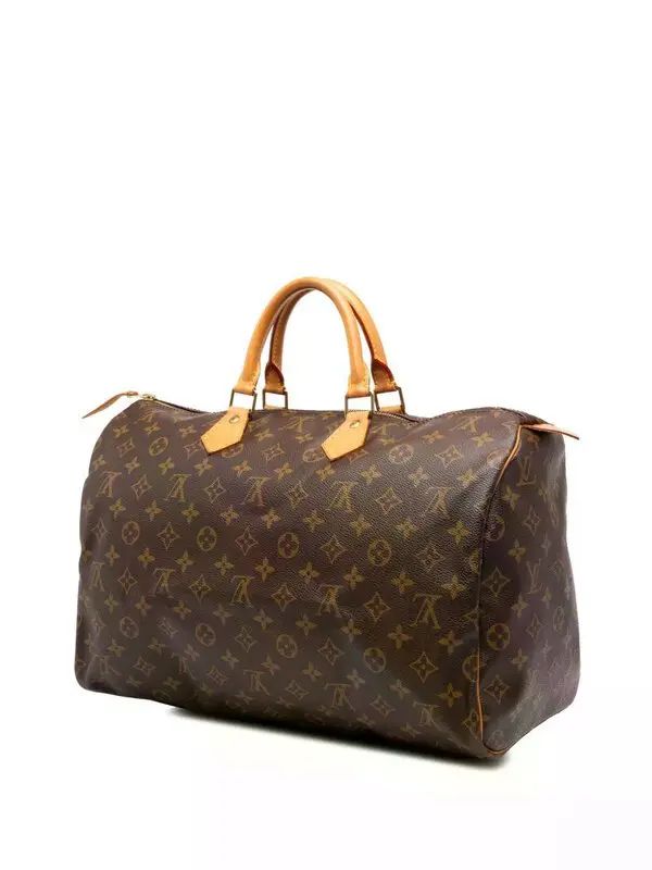 LOUIS VUITTON 1994 Monogram Speedy 35 Boston Bag