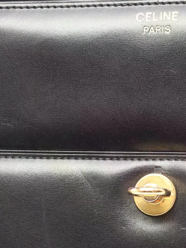 Celine 20th Century Leather Shoulder Bag