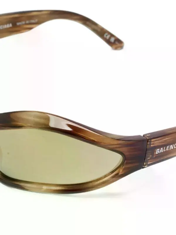 Balenciaga Bb0314s Shield-frame Sunglasses