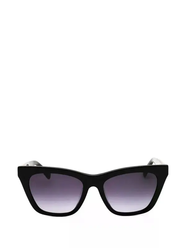 Longchamp Cat-eye Frame Sunglasses - Black
