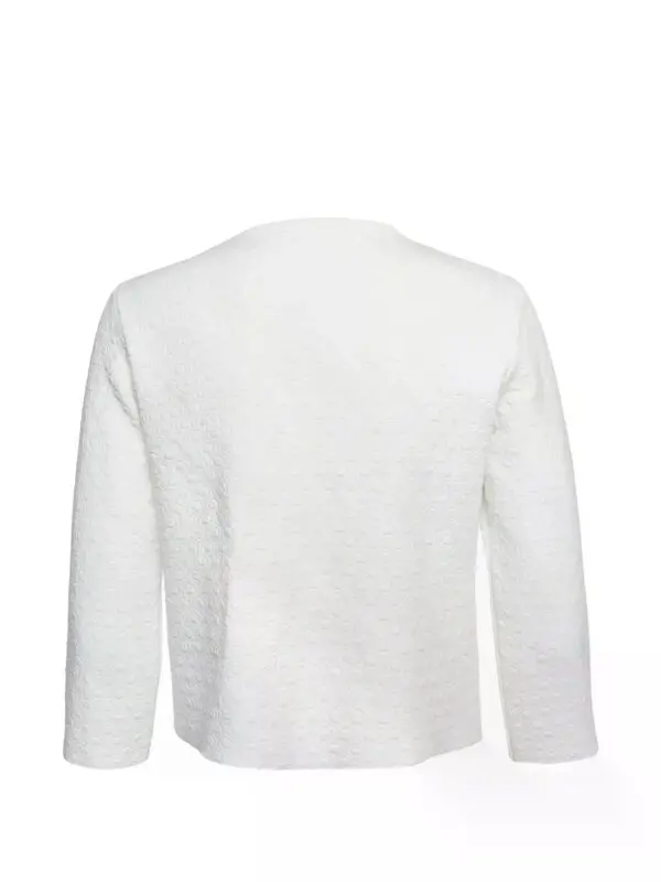Carolina Herrera Textured Knit Cardigan