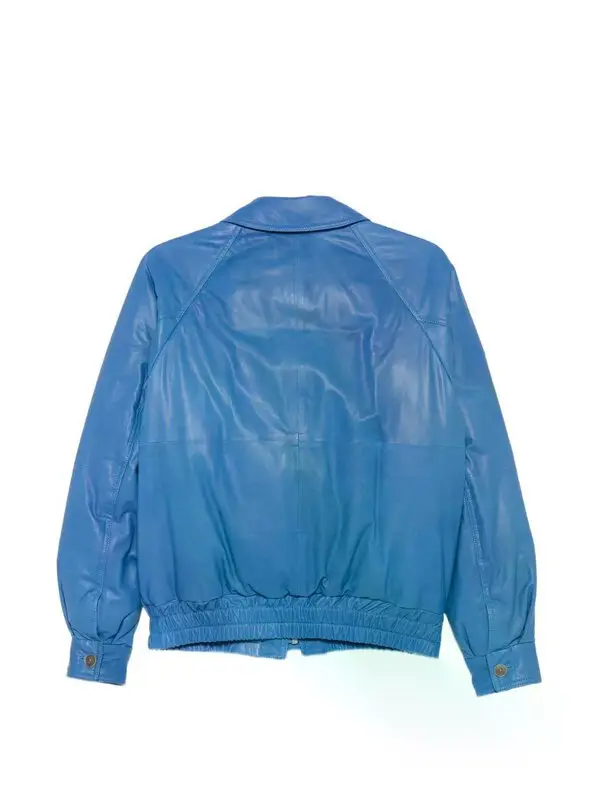 Auralee Calf Leather Down Jacket
