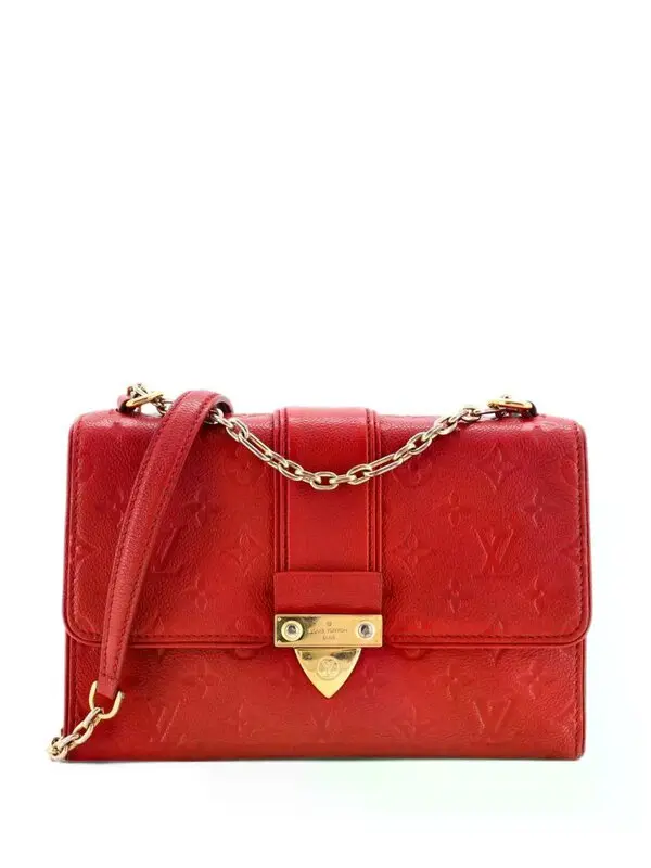 LOUIS VUITTON Saint Sulpice Handbag Monogram Empreinte Leather Pm Crossbody Bag