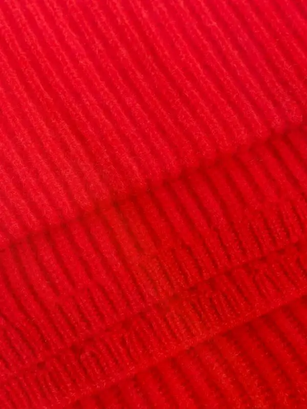 Sandro Ribbed-knit Pocket-detail Scarf