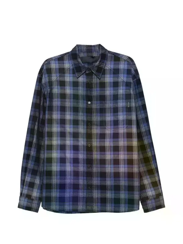 JUUN.J Check-pattern Button-down Shirt