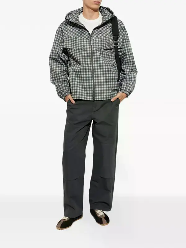 Kenzo Checks Hooded Jacket