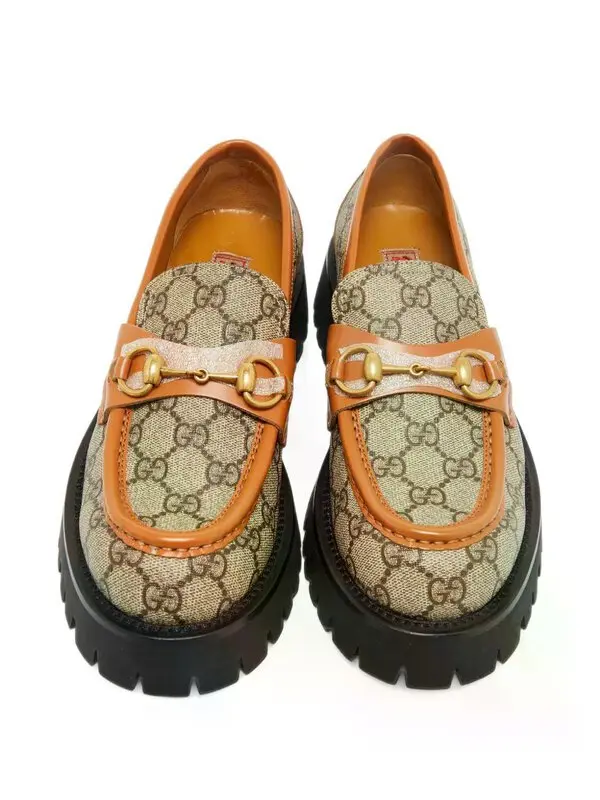 Gucci Horsebit Platform Loafers